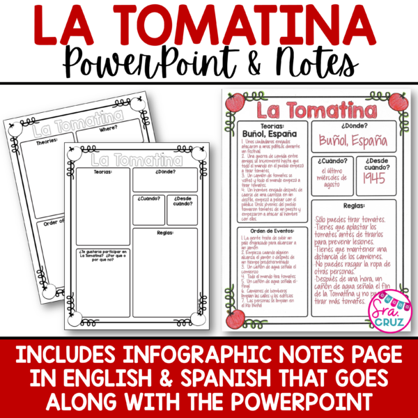 Teaching about La Tomatina in Spanish Class - Sra. Cruz