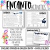 Encanto Movie Guide and Activities - Sra. Cruz